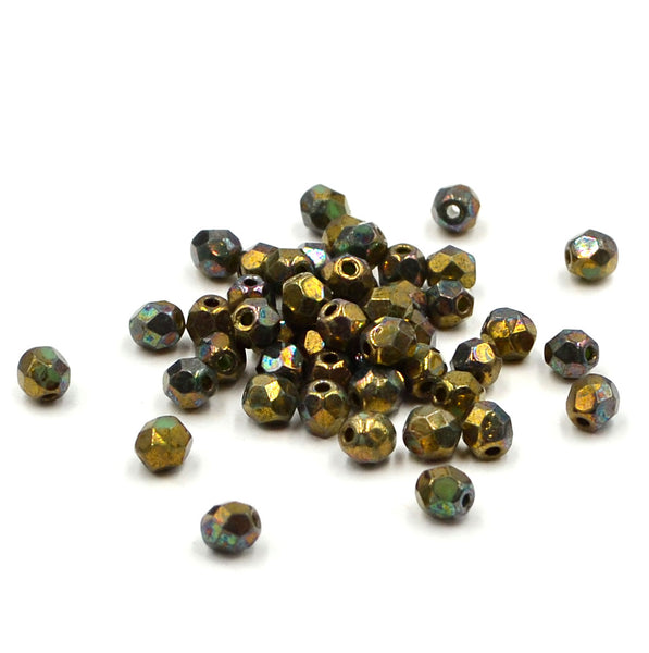 4mm- Antique Bronze - Beadshop.com