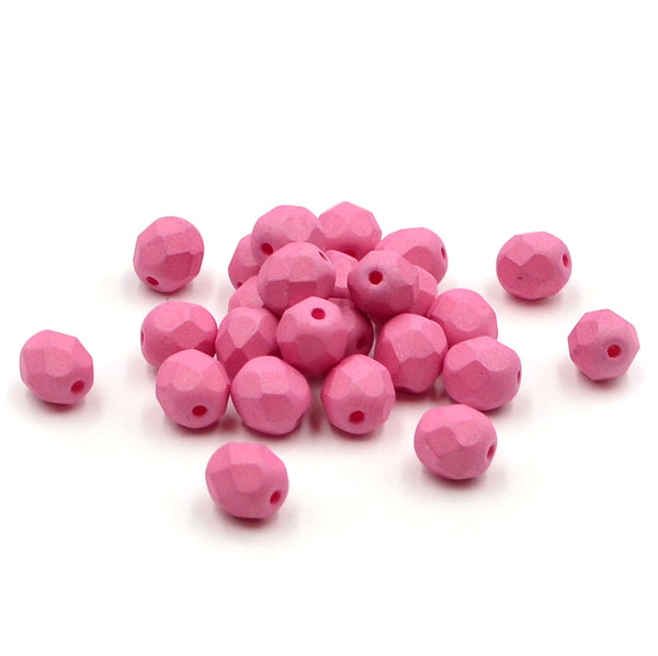 6mm- Saturated Pink – Beadshop.com