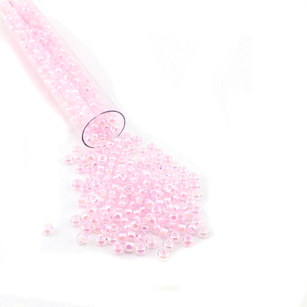 8-272 Pink-Lined Crystal AB – Beadshop.com