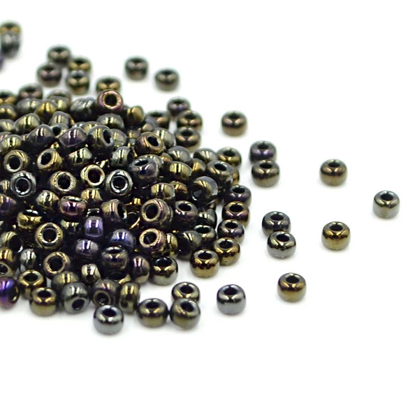 8-458 Metallic Brown Iris – Beadshop.com