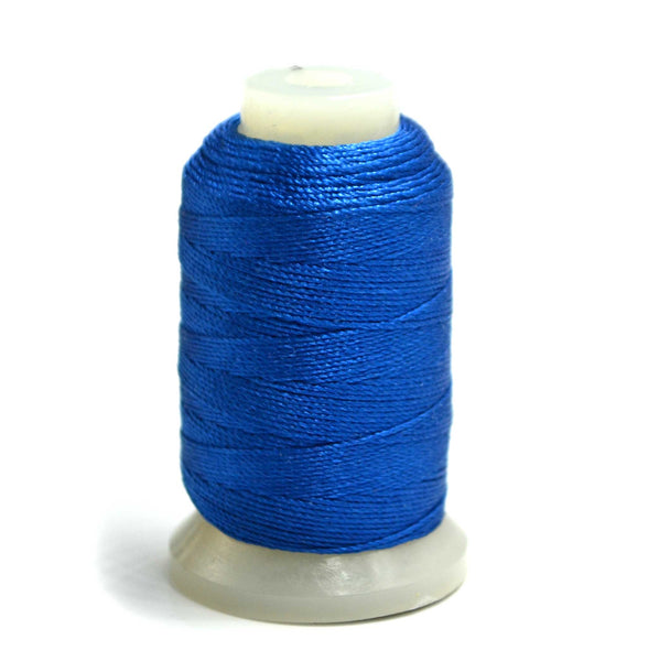 Spooled Silk- Royal Blue, Size F - Beadshop.com