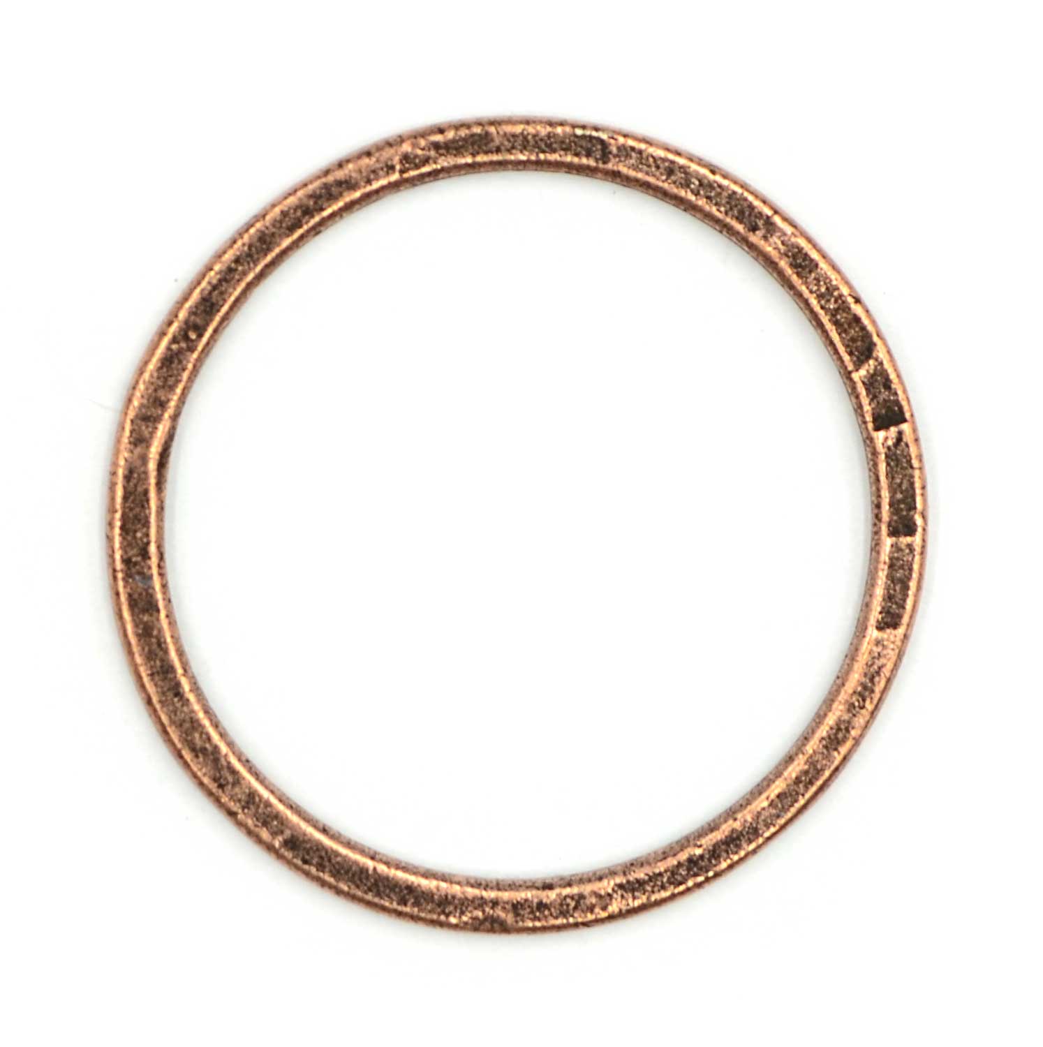 35mm Flat Large Circle Hoop- Antique Copper – Beadshop.com