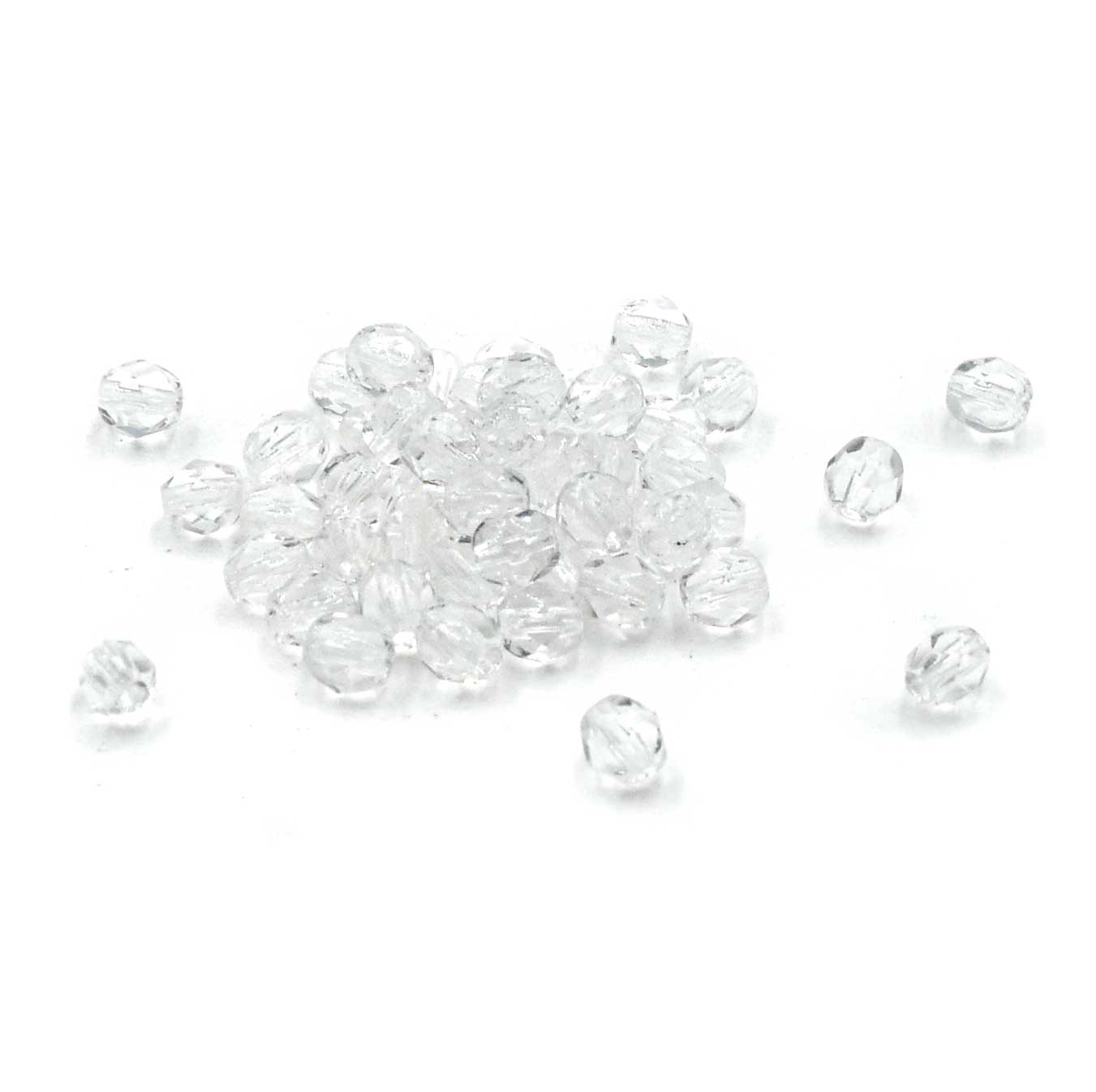 4mm- Crystal - Beadshop.com