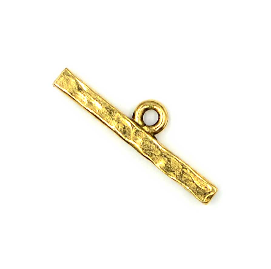 Contemporary Toggle Bar- Antique Gold – Beadshop.com