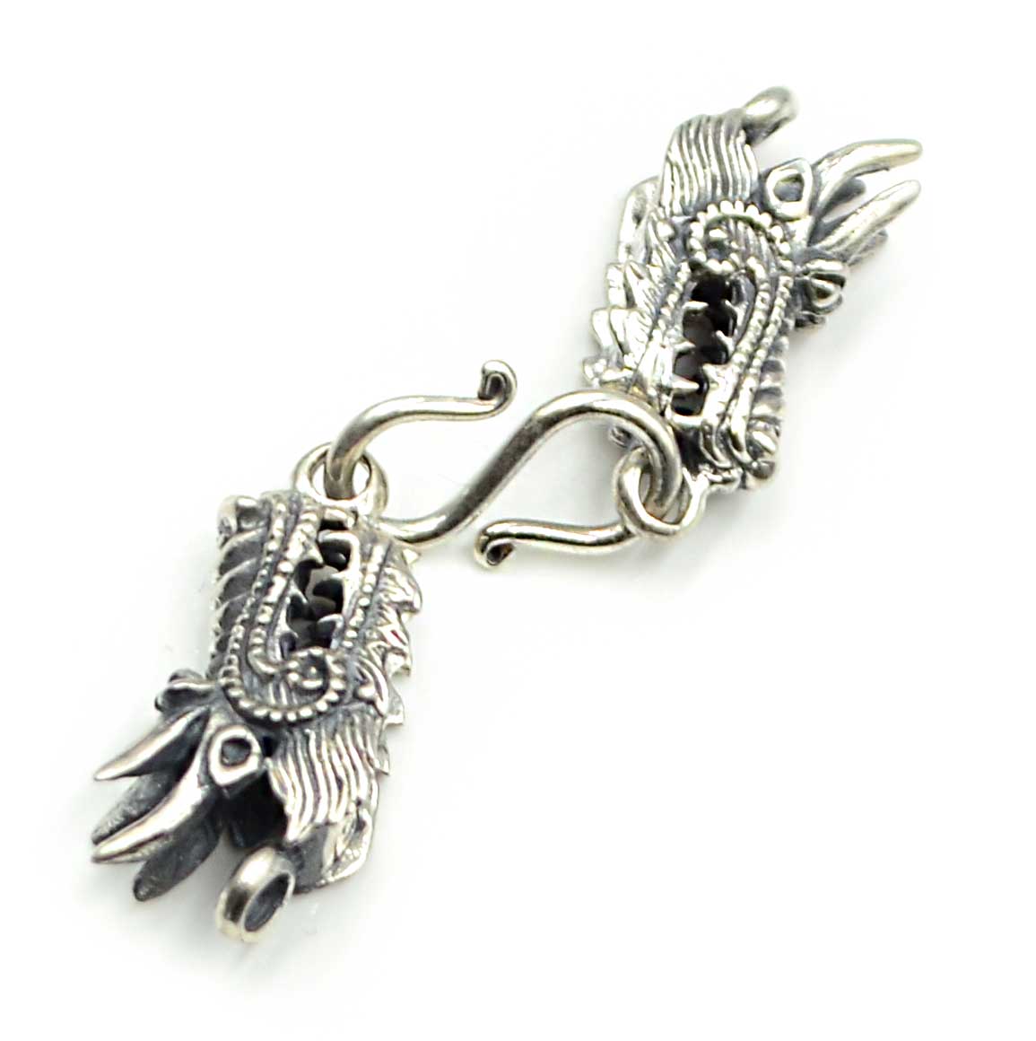 Sterling Silver Dragon Clasp - Beadshop.com