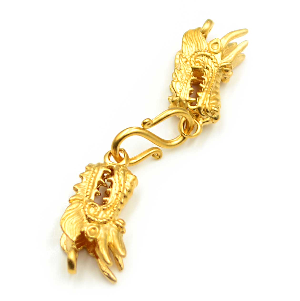 Vermeil Dragon Clasp - Beadshop.com