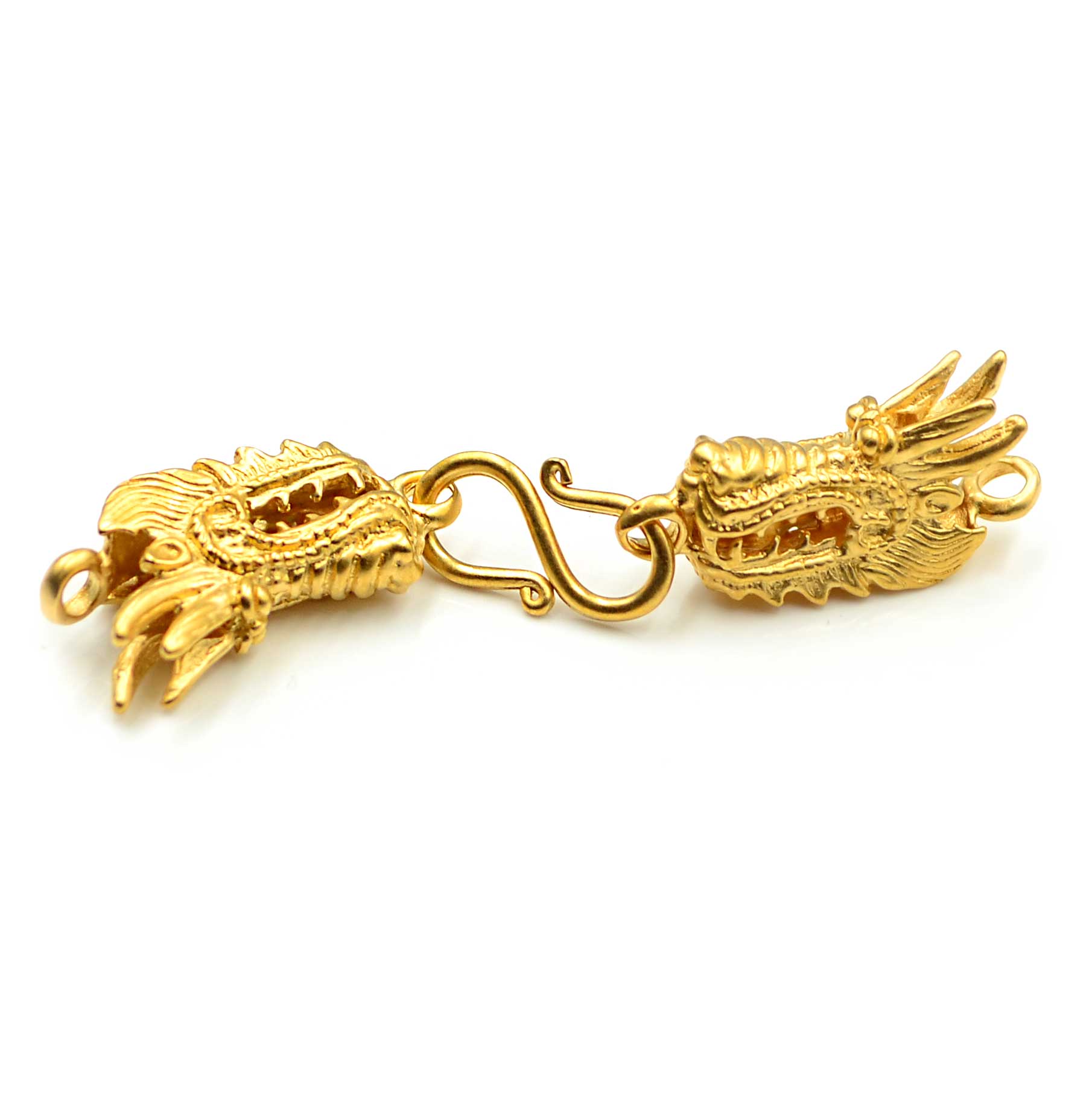 Vermeil Dragon Clasp - Beadshop.com