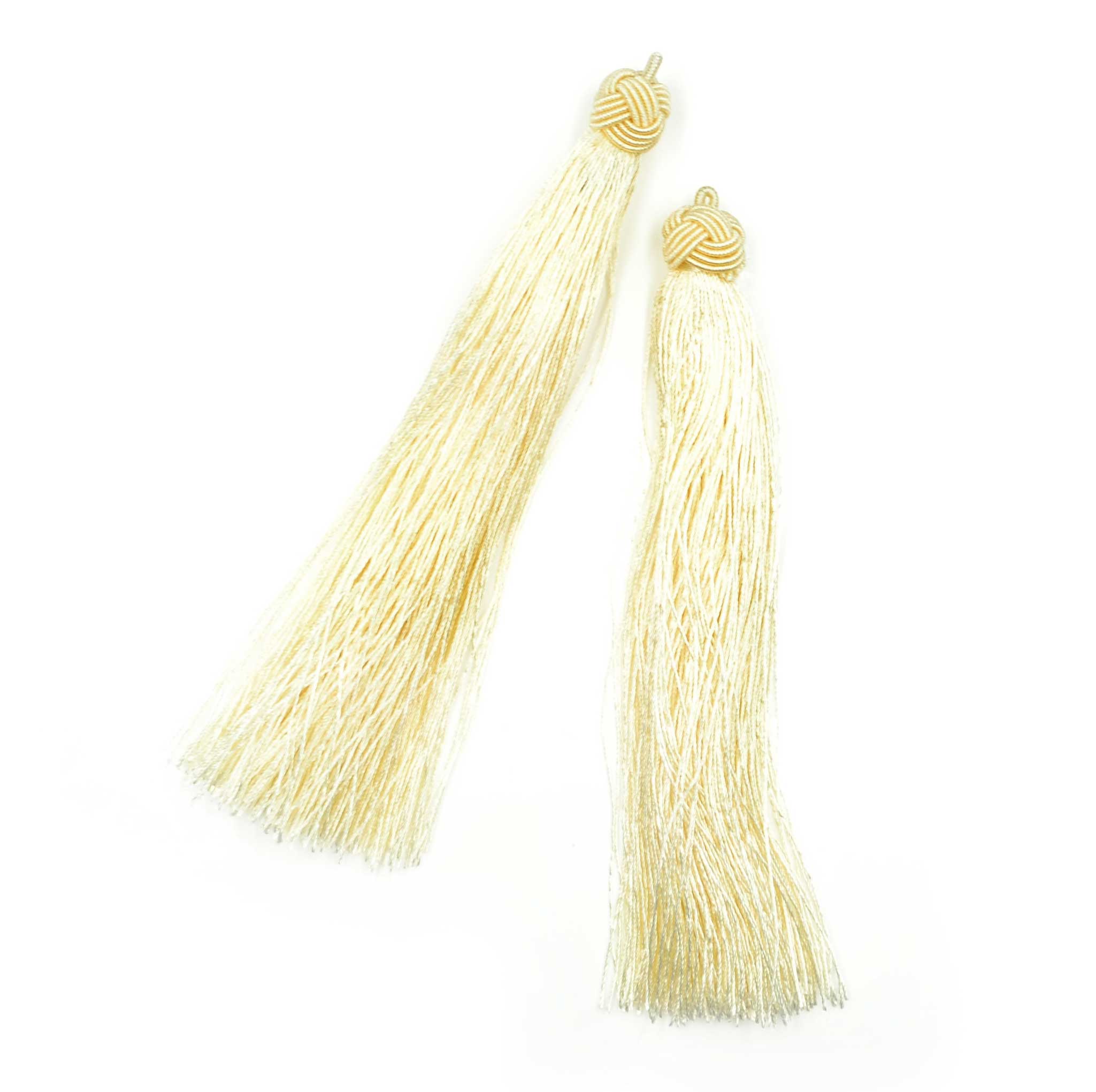 Fancy Tassels- Cream – Beadshop.com