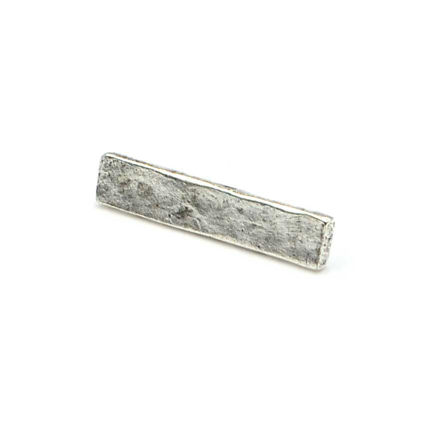 Hammered Toggle Bar- Antique Silver – Beadshop.com