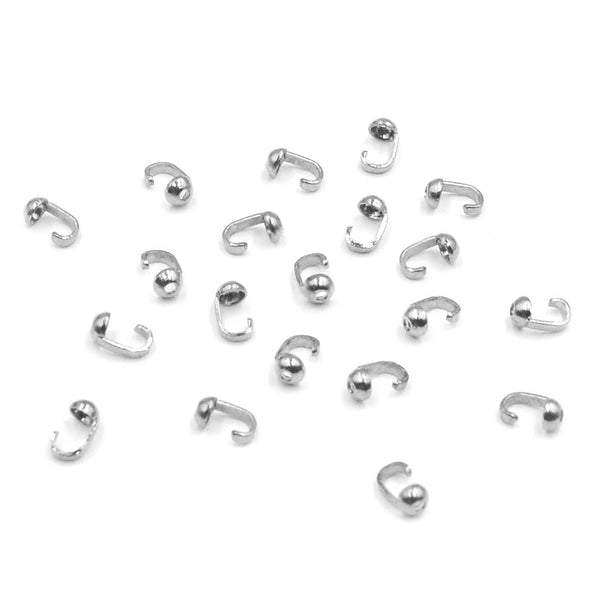 Traditional End Tips- Silver – Beadshop.com