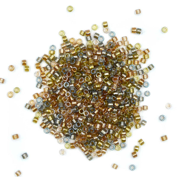 11/0 Delica Mix- Metallic Mix – Beadshop.com