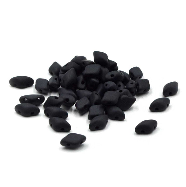 GemDuos- Jet Matte – Beadshop.com