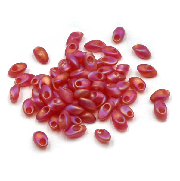 LMA-140FR- Matte Transparent Red Orange AB – Beadshop.com