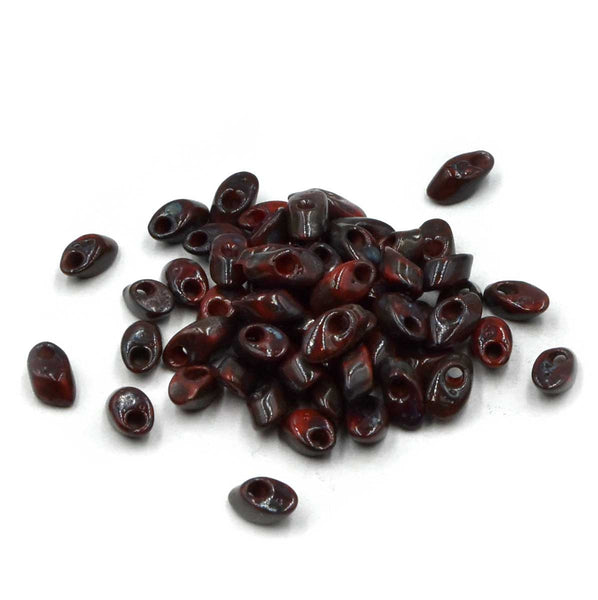 LMA-4513- Picasso Opaque Red Garnet Matte – Beadshop.com