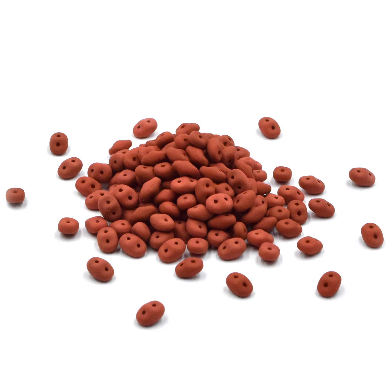 SuperDuos- Matte Velvet Brick – Beadshop.com