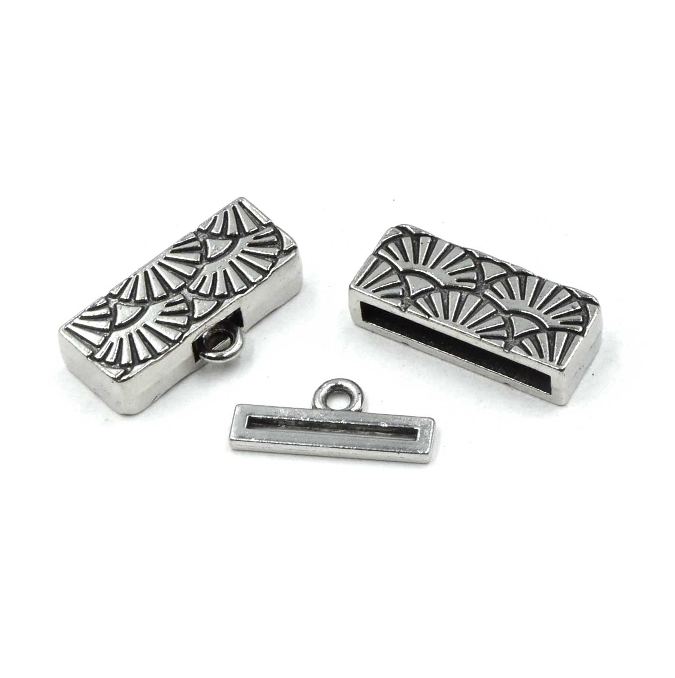 Wickes Small Box Cap Stitch Ends- 11/0 Antique Pewter – Beadshop.com