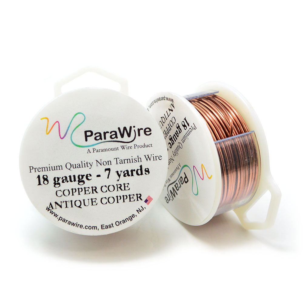 ParaWire Non-Tarnish Antique Copper- 18G – Beadshop.com