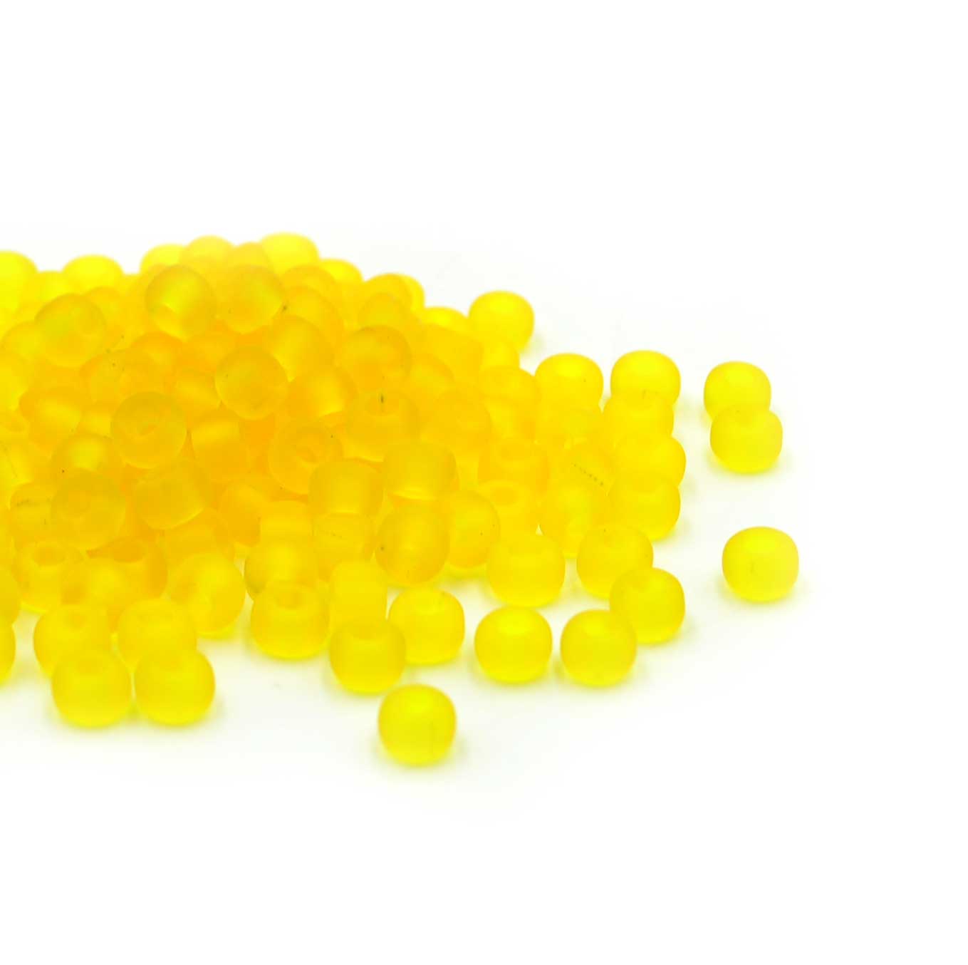 6-136F Matte Transparent Yellow – Beadshop.com