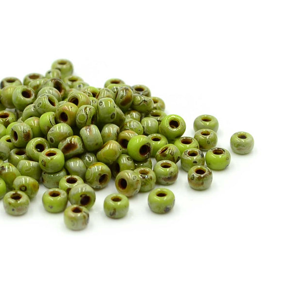 6-4515 Picasso Opaque Chartreuse 6/0 – Beadshop.com