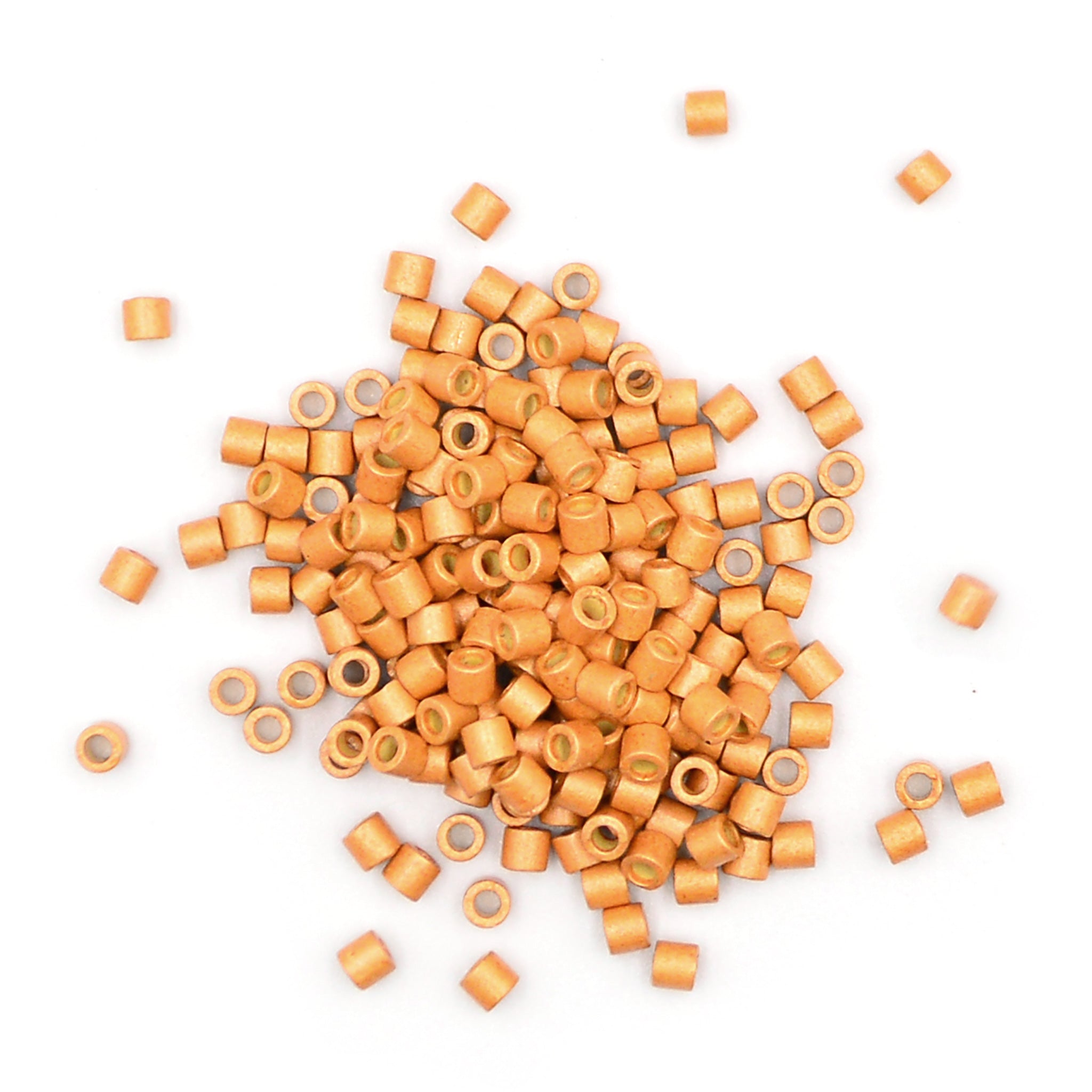 DBL1833F- 8/0 Duracoat Galvanized Matte Yellow Gold – Beadshop.com