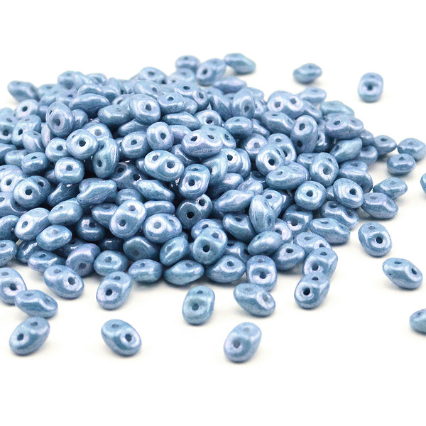 Blue Luster- SuperDuos DU0503000-14464 – Beadshop.com