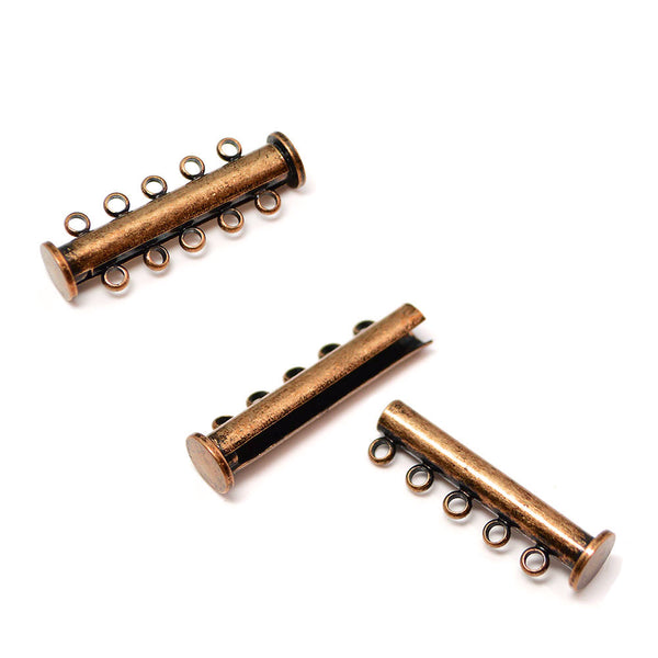 Cleo Clasp 5- Antique Copper – Beadshop.com