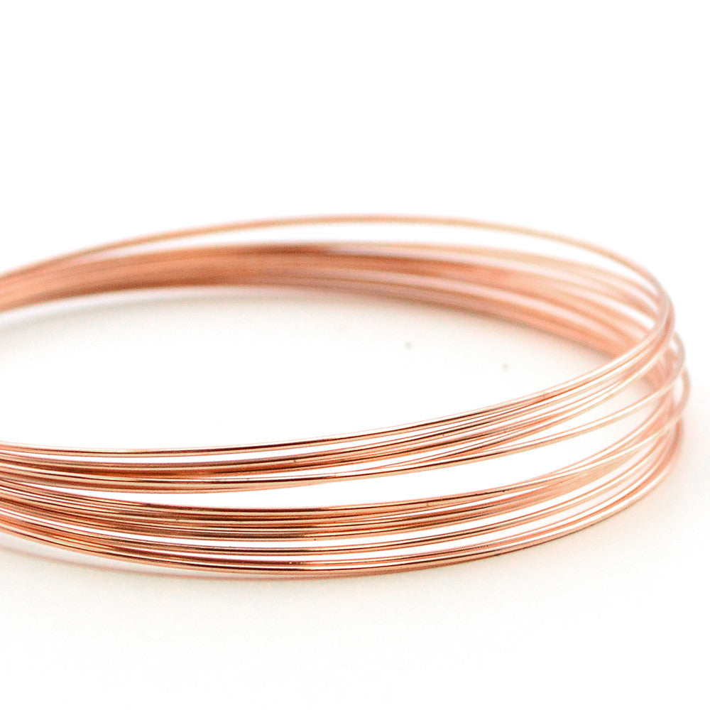 Bracelet Memory Wire- Copper - Beadshop.com