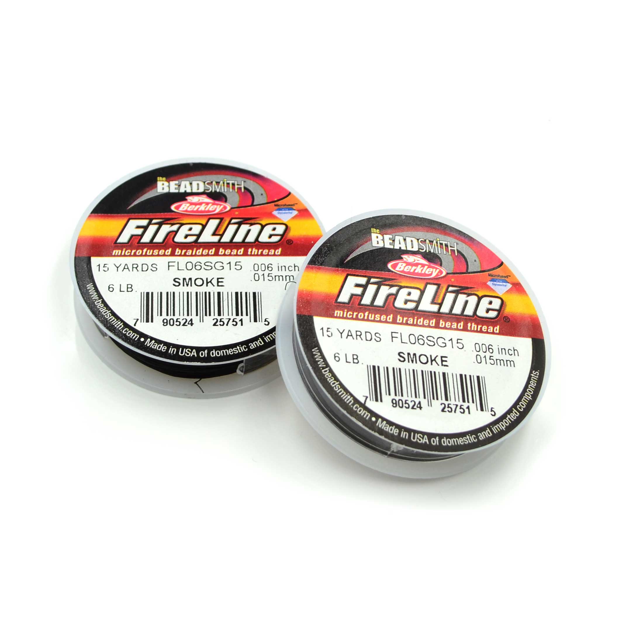 Fireline-6lb Smoke Grey, 15 Yards – Beadshop.com