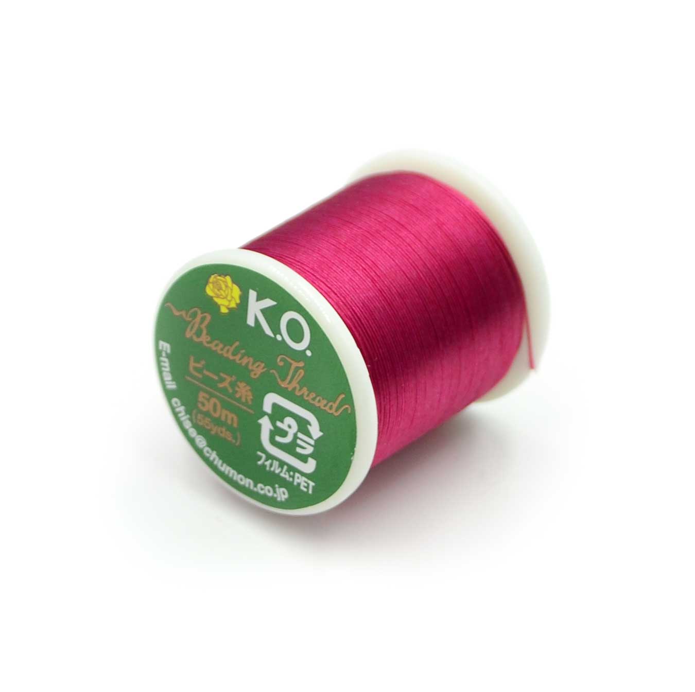 Scarlet Pink- KO Thread - Beadshop.com
