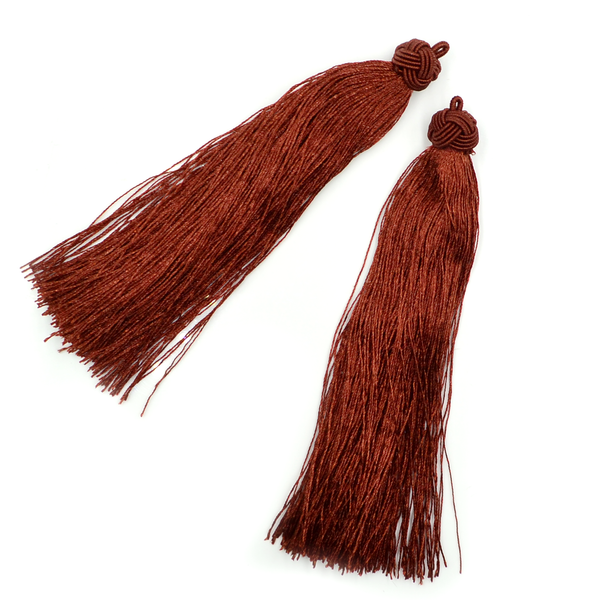 Fancy Tassels- Mahogany – Beadshop.com