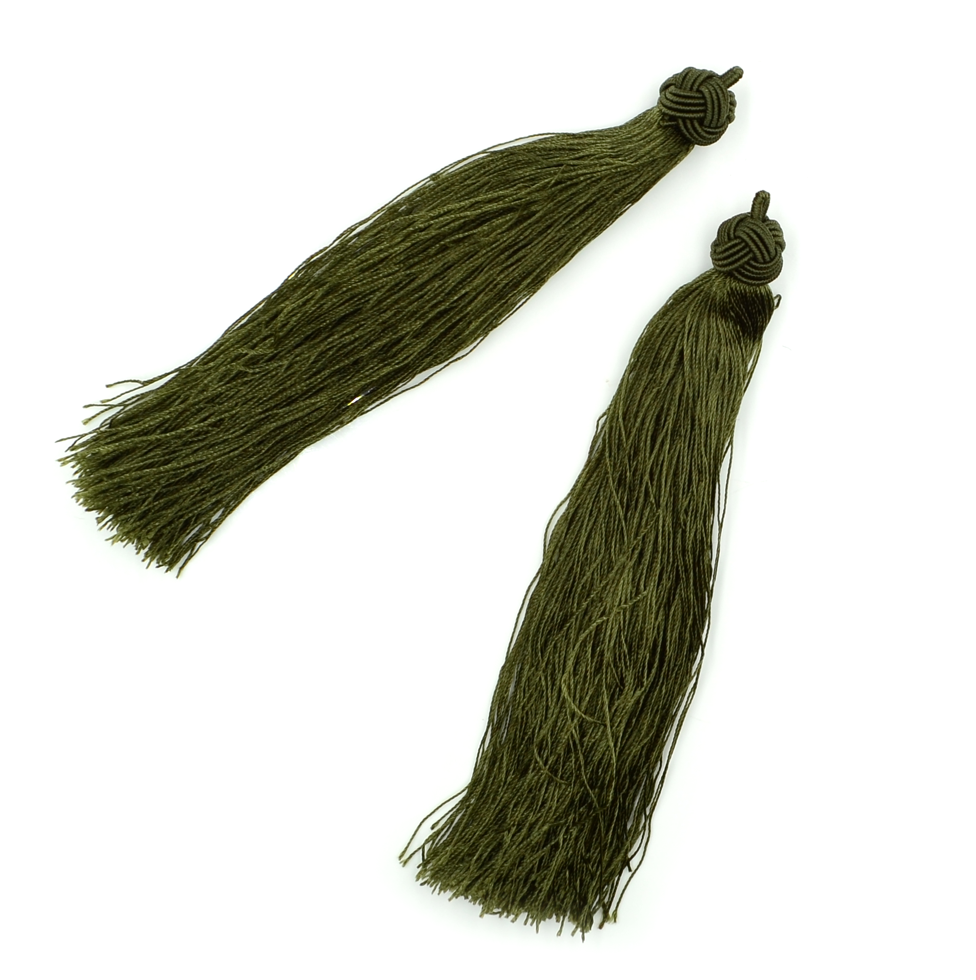 Fancy Tassels- Olive – Beadshop.com