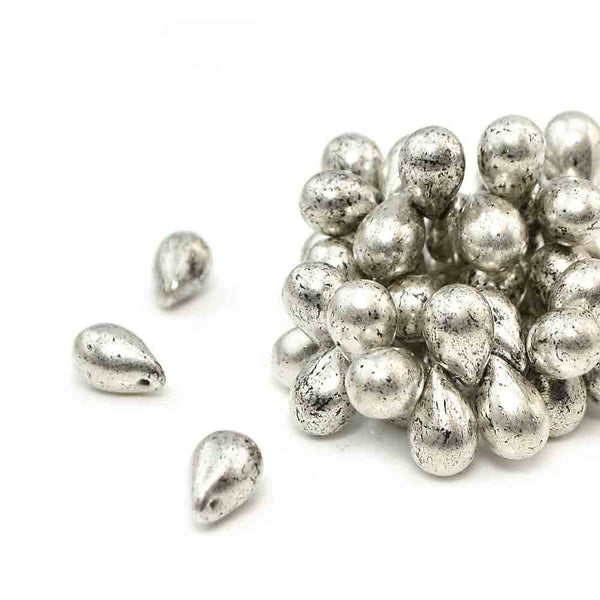 Drops- Antique Silver - Beadshop.com