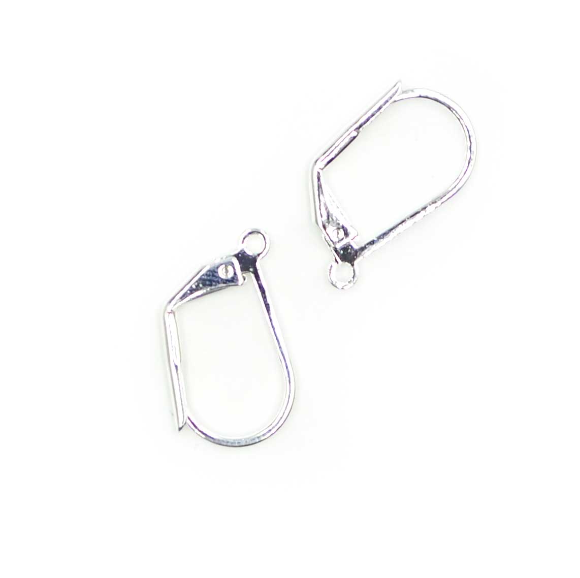 Vintage Lever Back- Silver (3 pair) - Beadshop.com